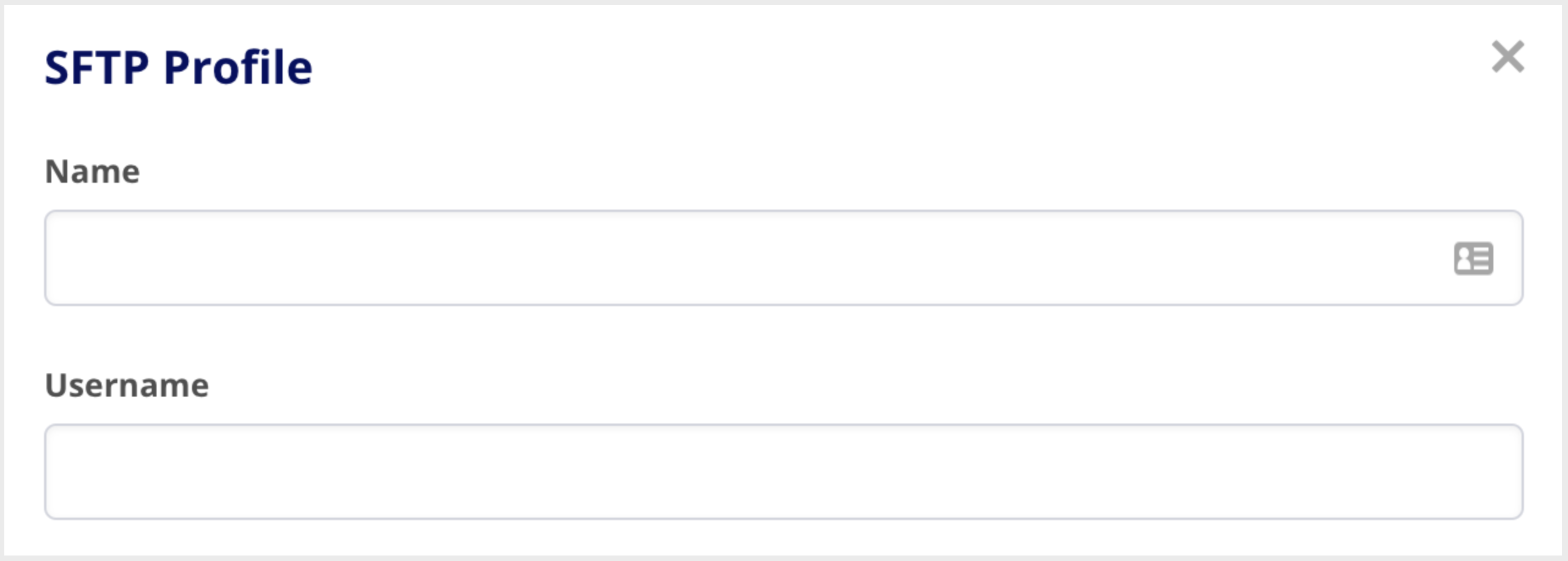 Connect to SFTP