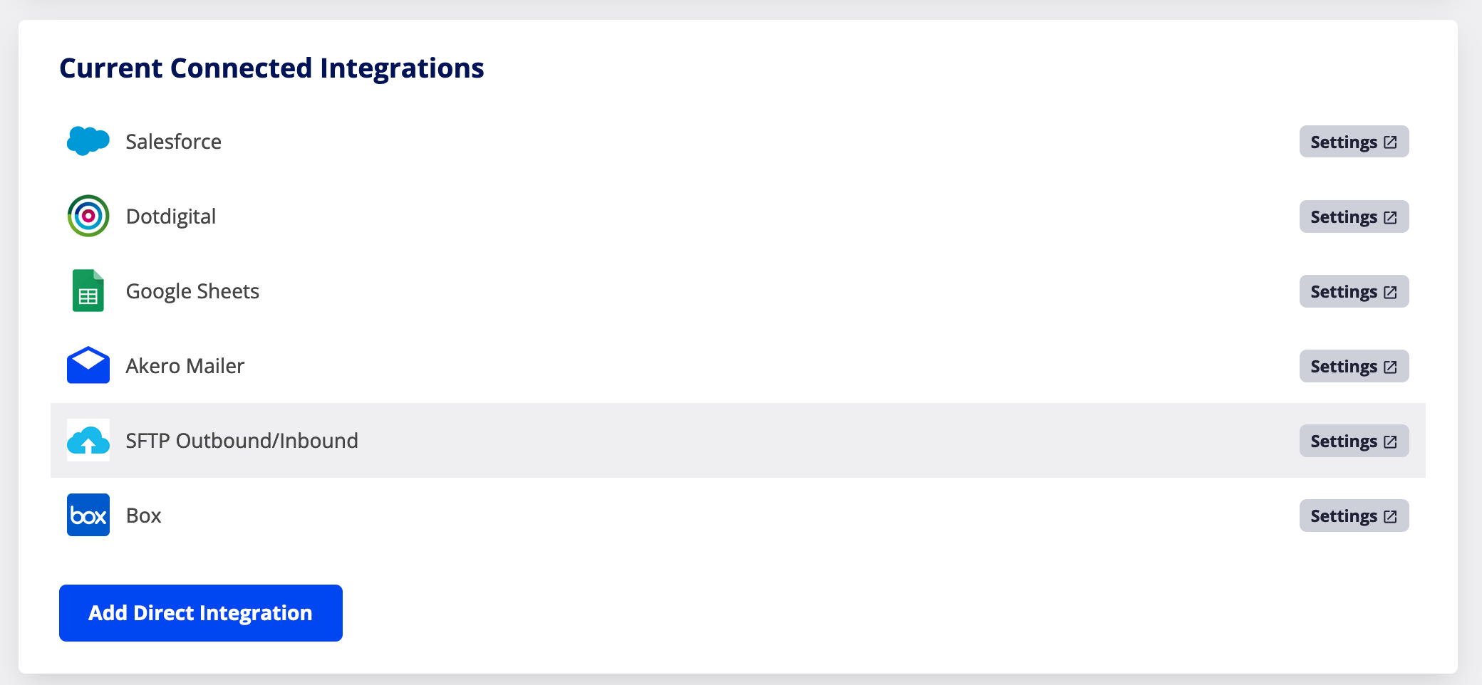 Connect to SFTP