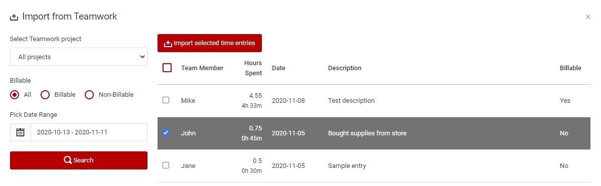 Teamwork integration