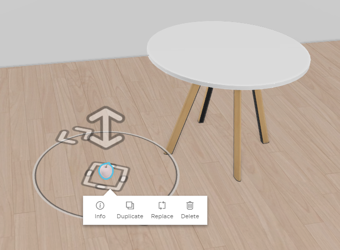 How to place an object on top of a surface
