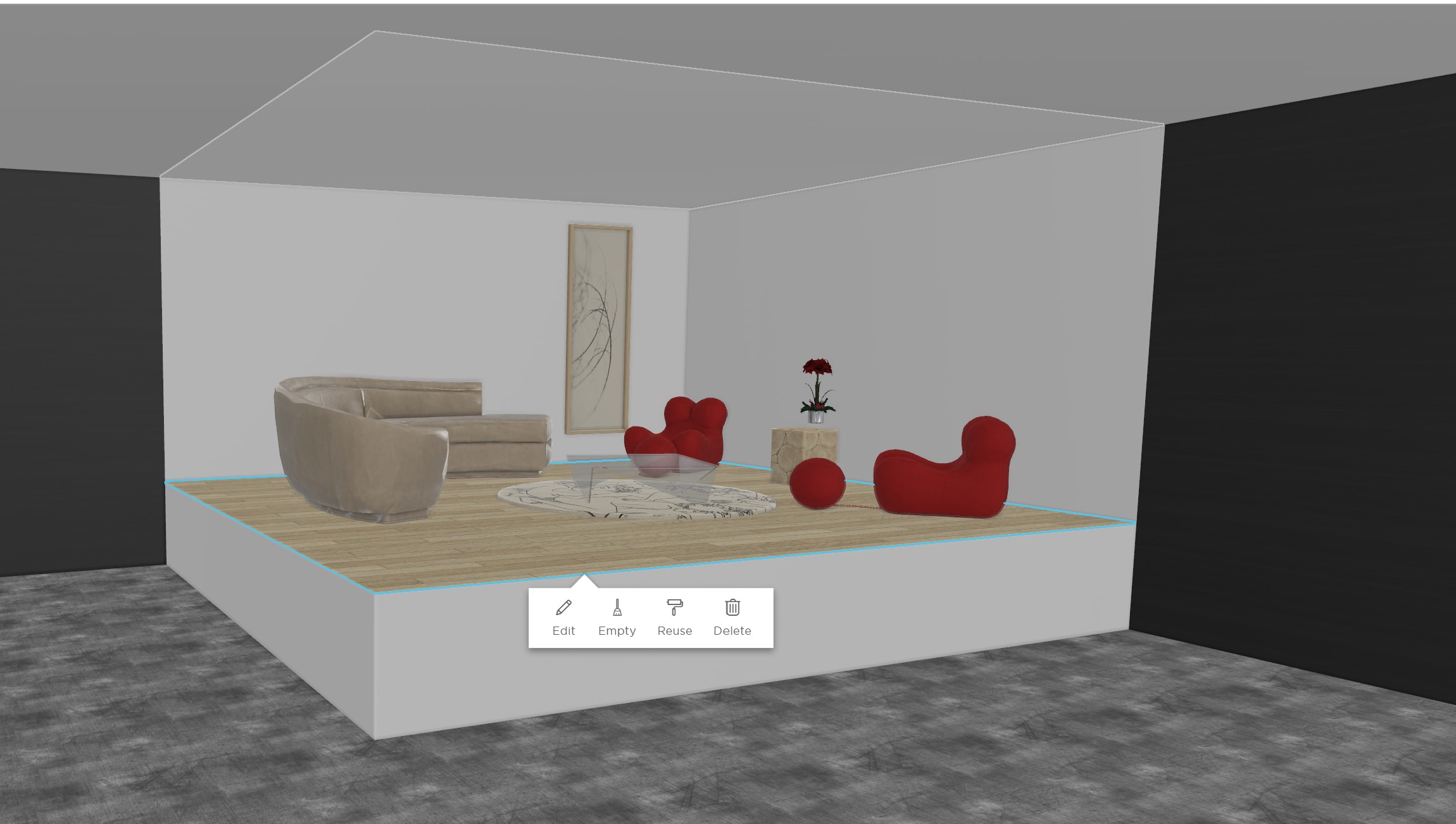 How to create a multi-levels floor