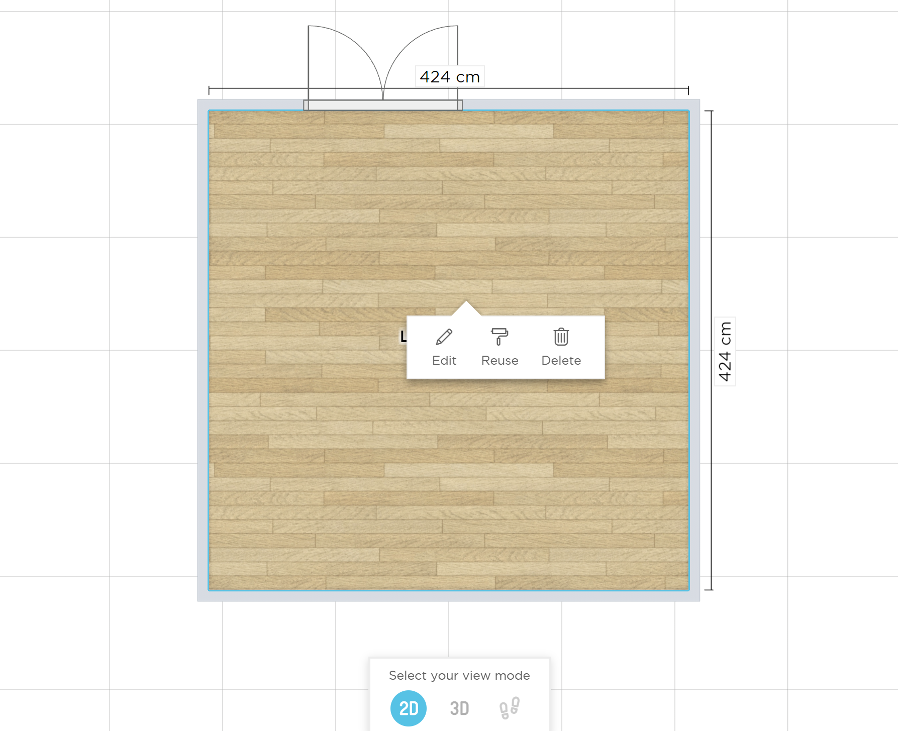 How to change the floor texture orientation?