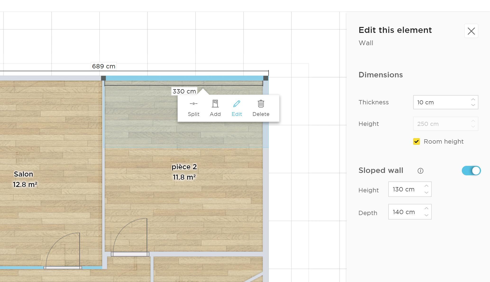 Comment Créer et Utiliser des Murs Mansardés?