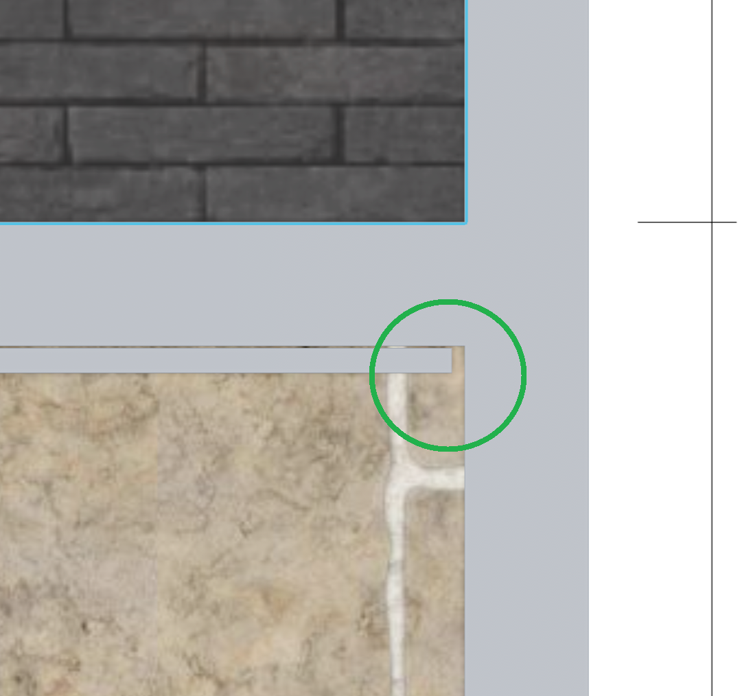 How to apply several textures on a wall?