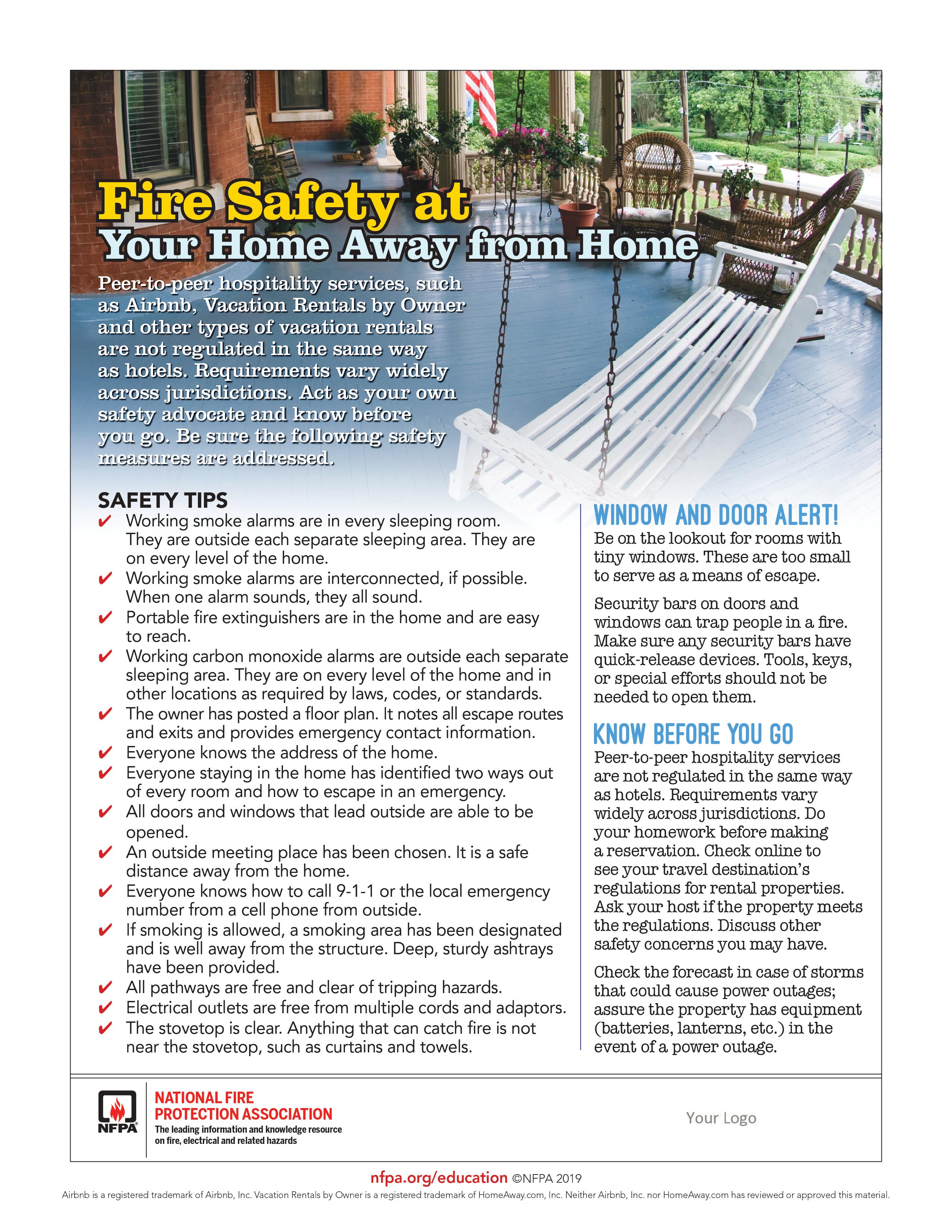 Making Short Term Rental Hosts Aware Of Fire Safety Best Practices Making Short Term Rental Hosts Aware Of Fire Safety Best Practices