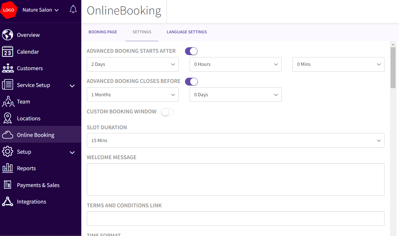 What is Advanced Booking? How do I set it up?
