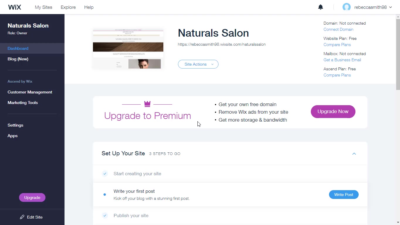 How to add booking button to Wix navigation?