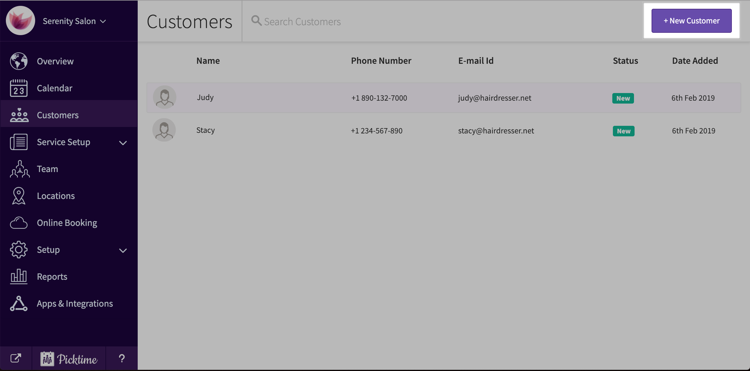 How to add contacts to your Picktime account?