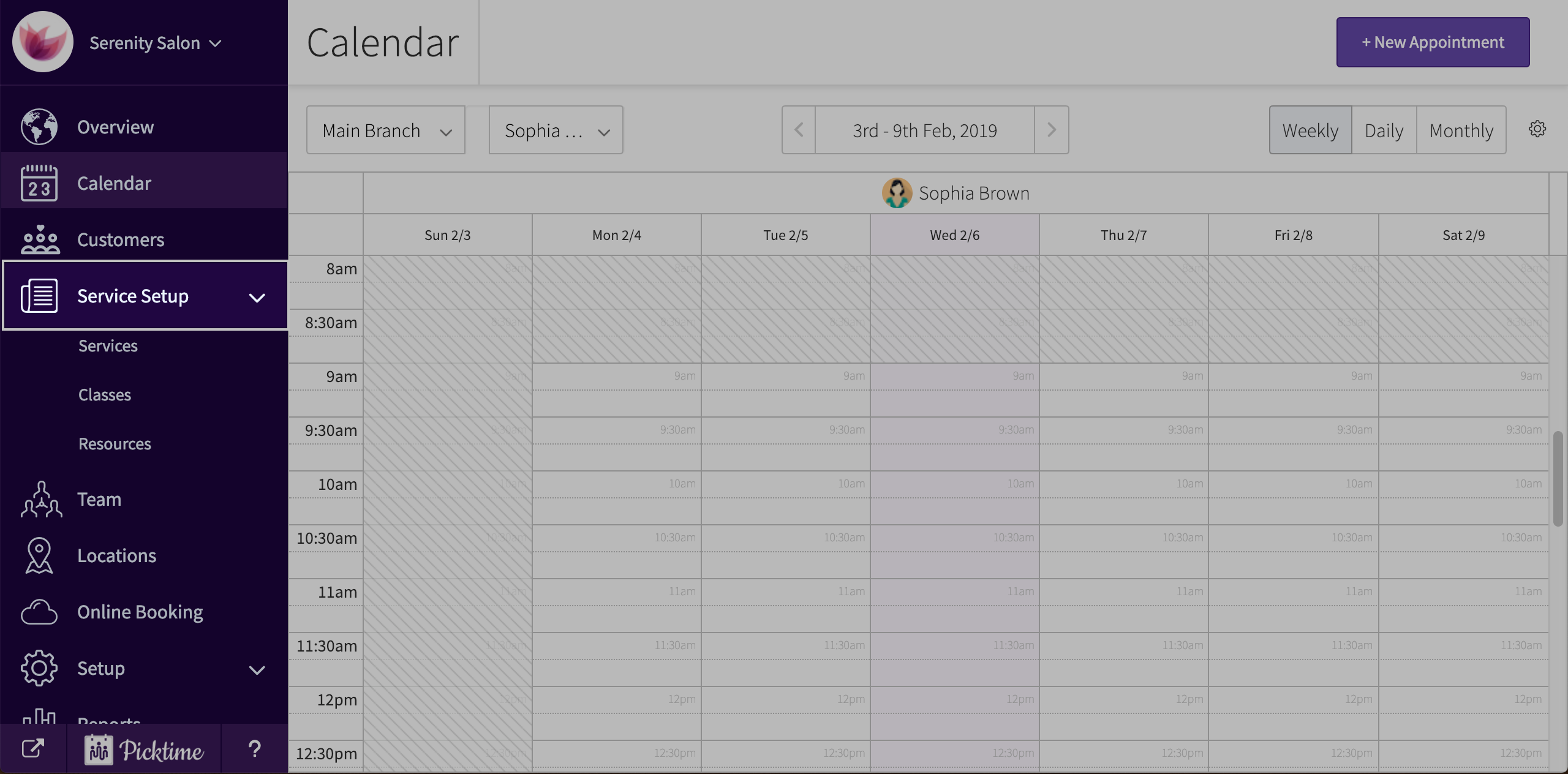 How do I add services to my Picktime account?