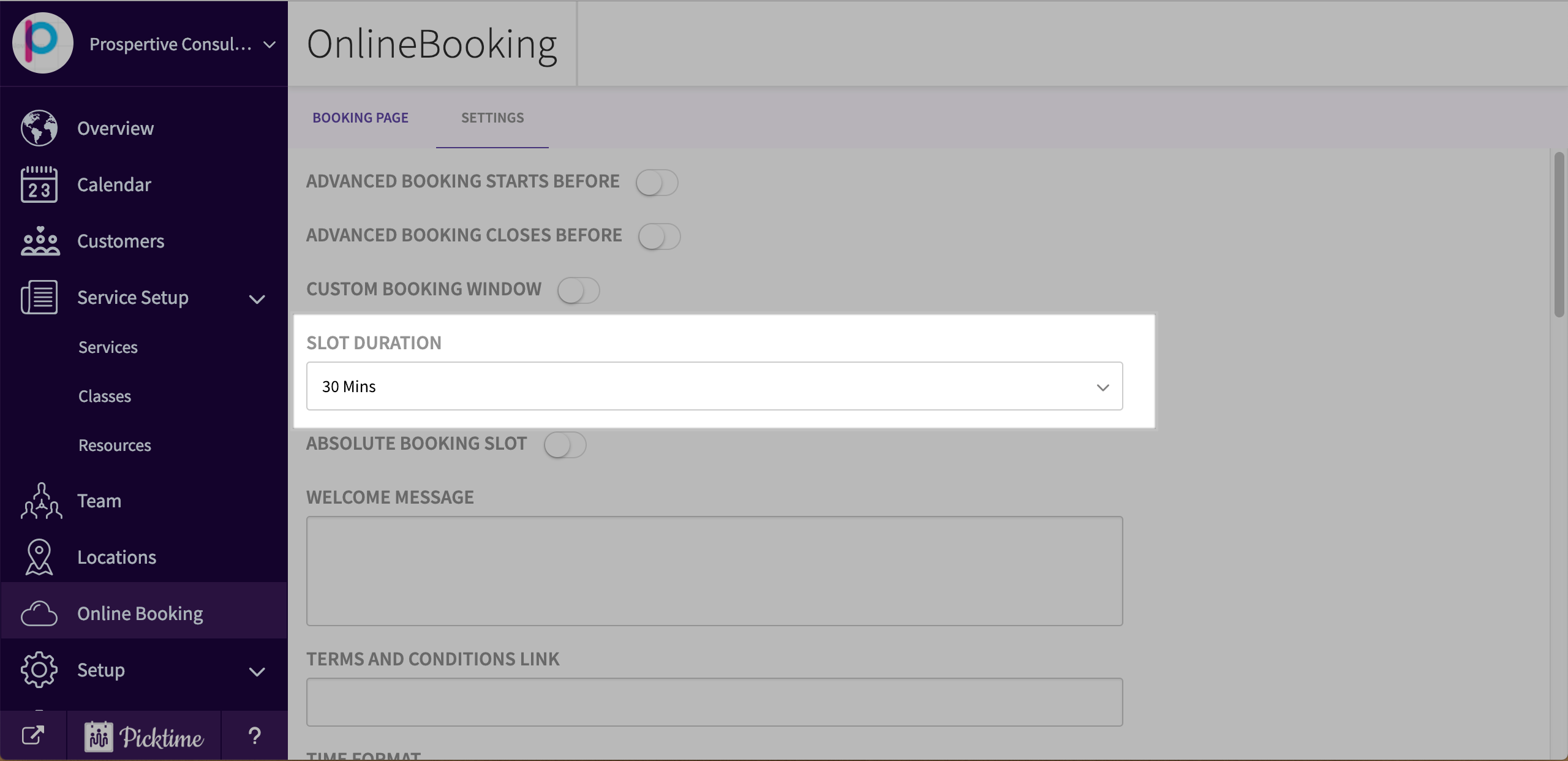 How to setup interview scheduling?