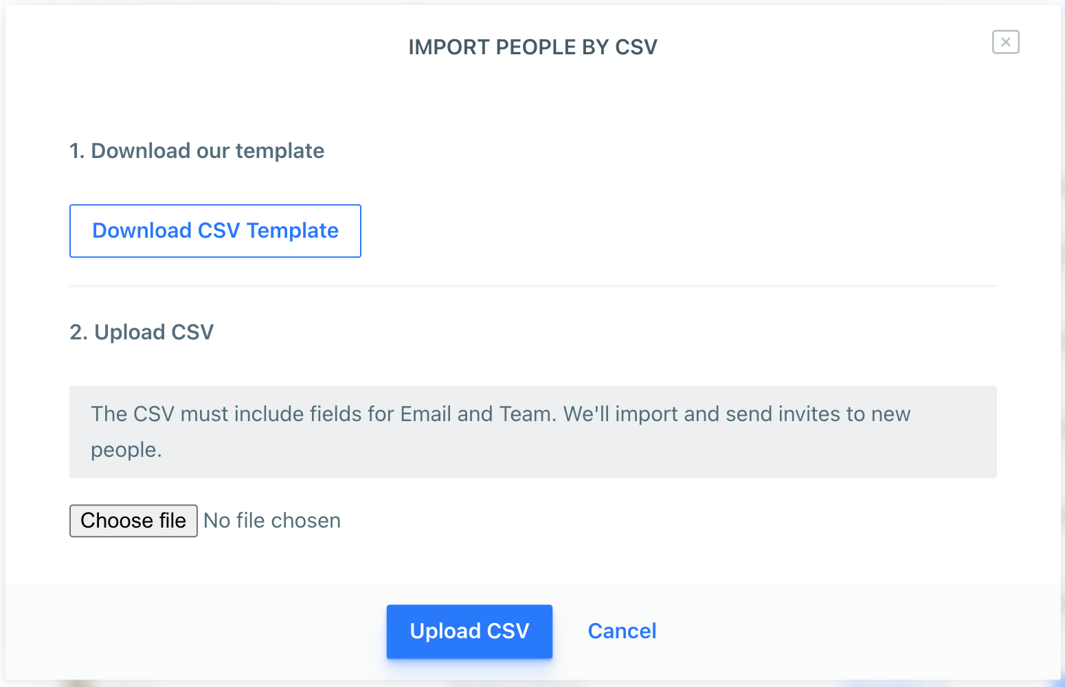 Bulk add/remove users with CSV Bulk add/remove users with CSV