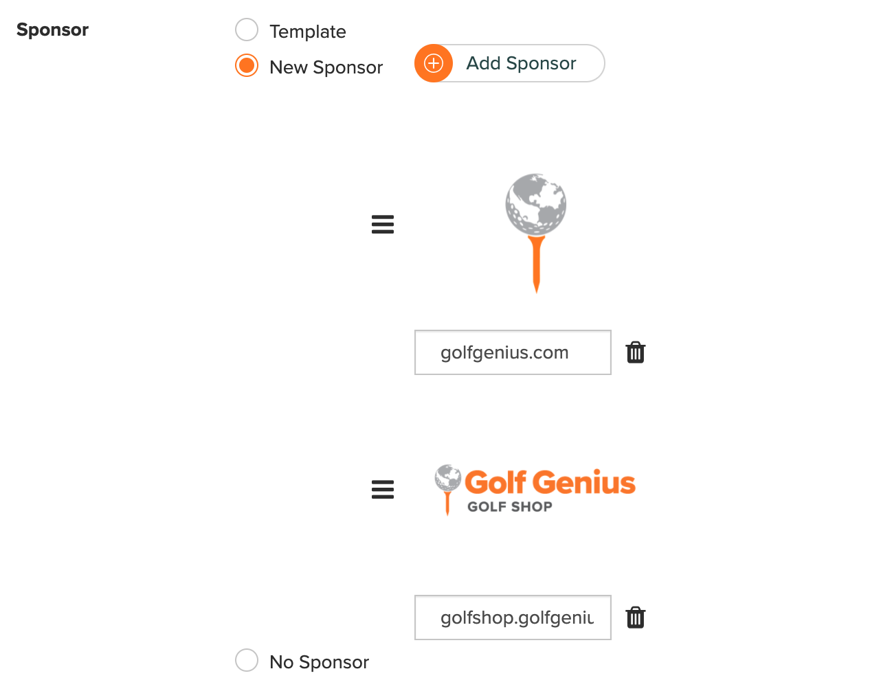 Setting up Golf Hub Pages