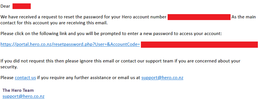 How to Login to your Hero Internet Account