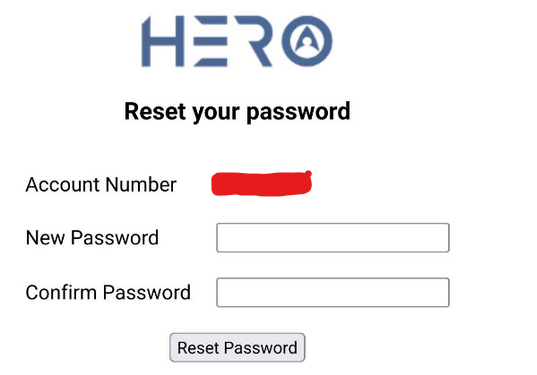 How to Login to your Hero Internet Account