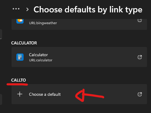 Setting Hero Connect as your default calling app in Windows