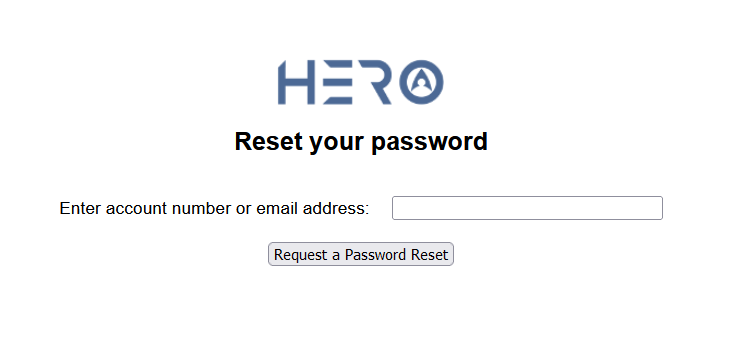 How to Login to your Hero Internet Account