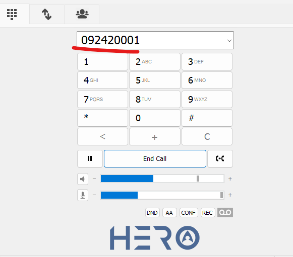 Setting Hero Connect as your default calling app in Windows