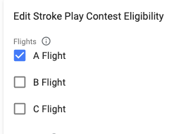 Leaderboard By Flight