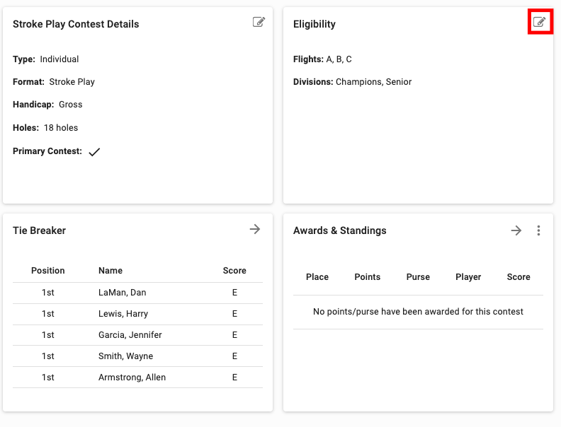 Leaderboard By Flight