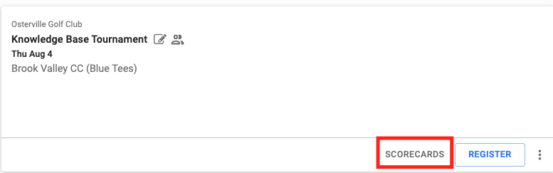 Print Blank Scorecards